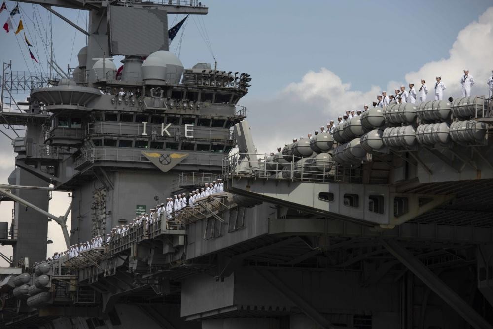 Eisenhower Carrier Strike Group Returns To Norfolk Tidewater Staffing